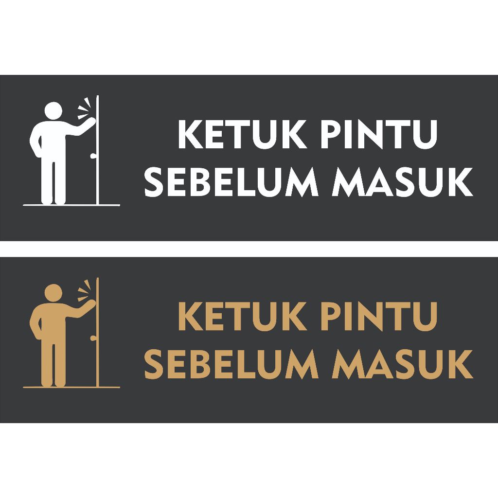 Jual stiker / akrilik sign ketuk pintu sebelum masuk | Shopee Indonesia Jual stiker / akrilik sign ketuk pintu sebelum masuk | Shopee Indonesia