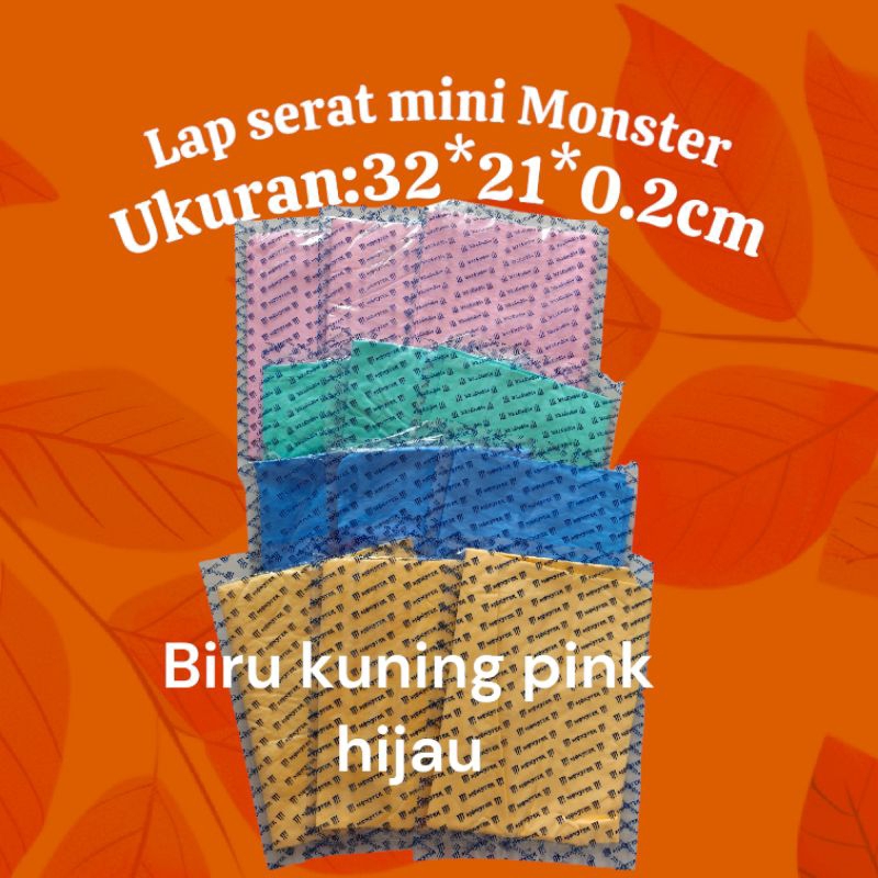 Jual lap serat kanebo super monster ukuran 32*21 best product PREMIUM ...
