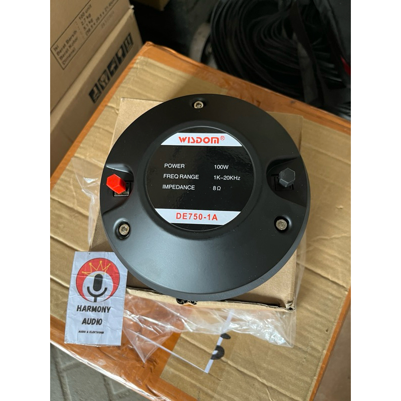 Jual Driver Tweeter Wisdom DE750-1A original voice coil 3inch model ...