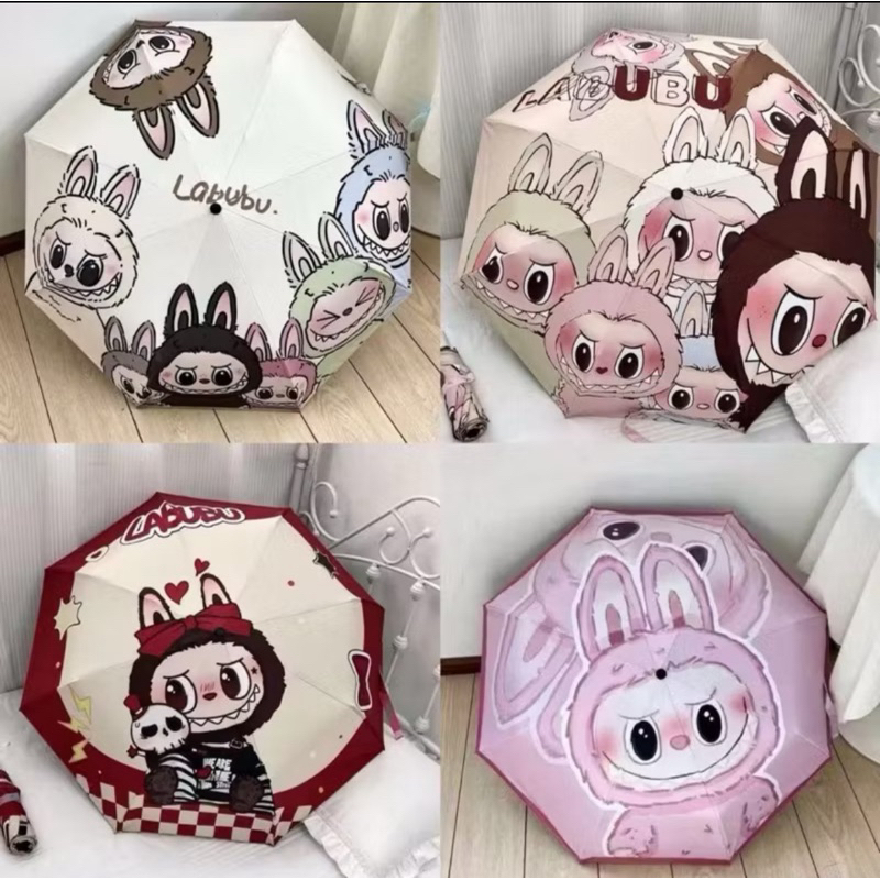 Jual Payung Lipat Labubu/ Sanrio / Capybara / Kuromi /My Melody ...