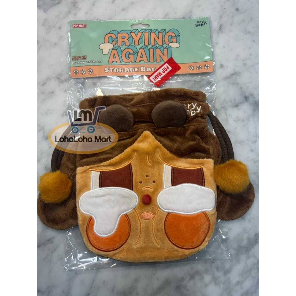 Jual POP MART ORIGINAL Cry Baby Crying Again Tas Serut atau Pouch ...