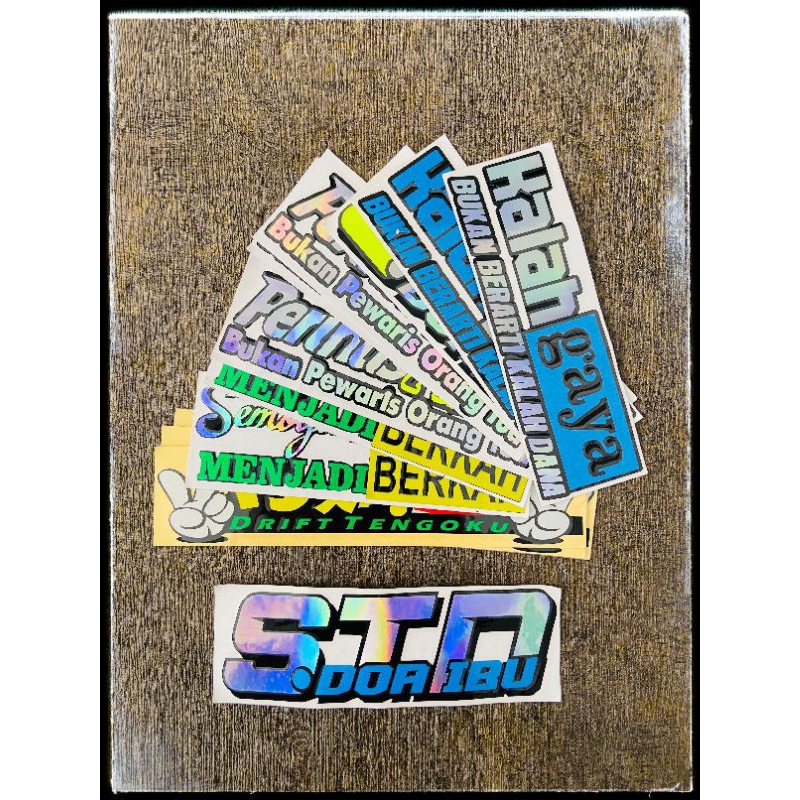 Jual stiker sticker keren custom | Shopee Indonesia