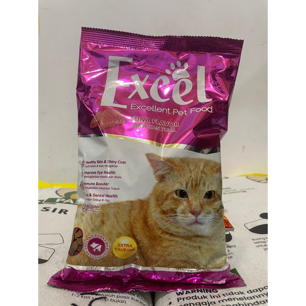 Jual Excel Dry Cat Food Makanan Kering Kucing Adult All Varian Rasa ...