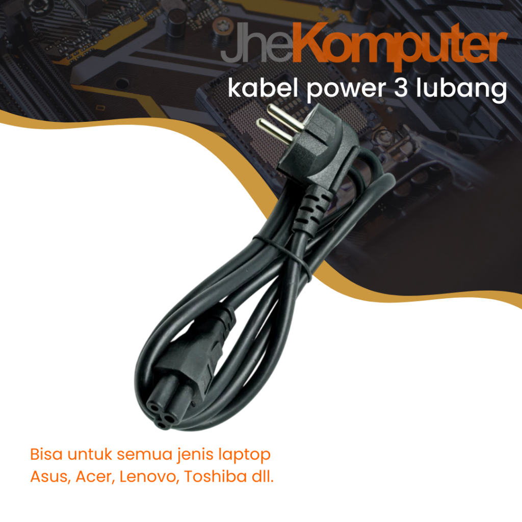 Jual Kabel Power 3 Lubang | Shopee Indonesia