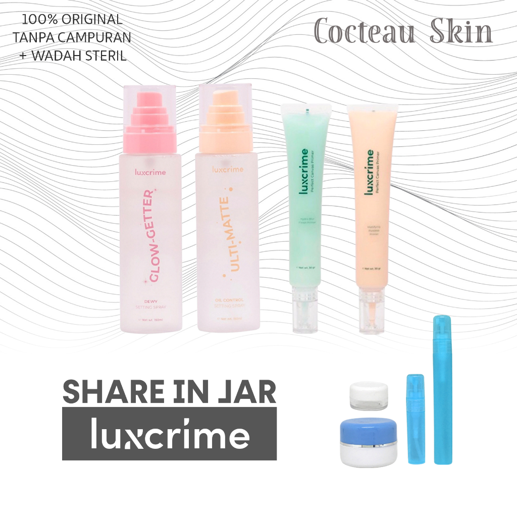 Jual Share in Jar Luxcrime Ulti-Matte Ultimatte Oil Control Glow-Getter ...