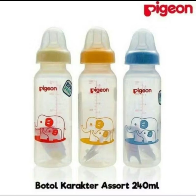 Jual Botol Susu Pigeon Nipple 240ml Obral DOT Bayi | Shopee Indonesia