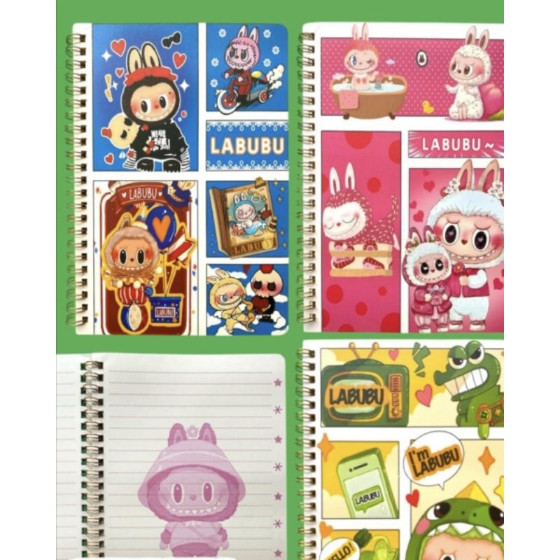 Jual NOTEBOOK SPIRAL A5 3207 LABUBU | Shopee Indonesia