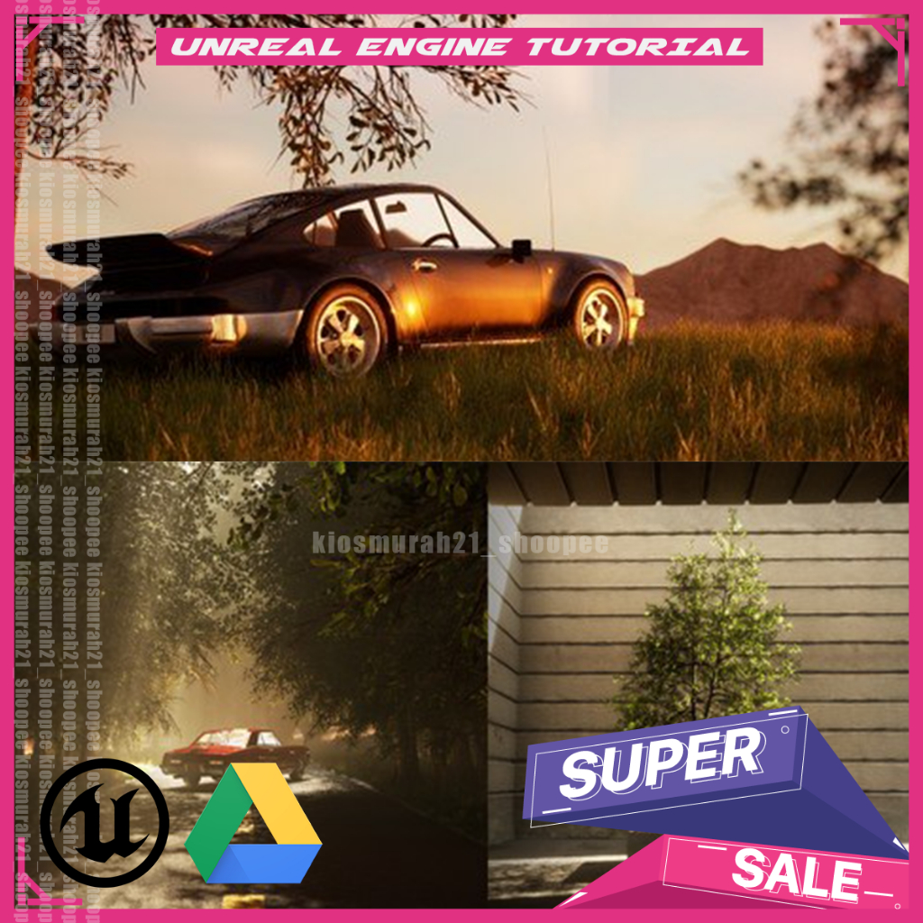 Jual Unreal Engine - Unreal Engine 5 Easy Cinematic Natural Environments Unreal Engine Pro ...