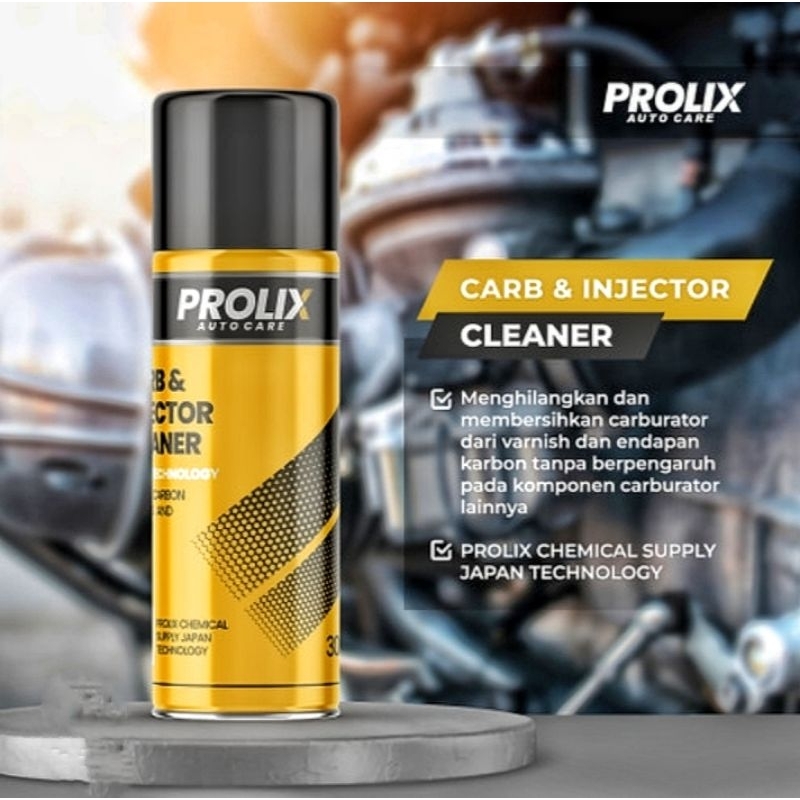 Jual Carburator dan injektion cleaner prolix 300ml | Shopee Indonesia