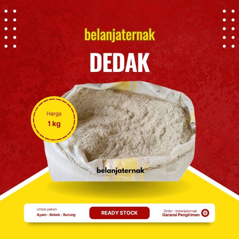 Jual Dedak Pakan Ternak Unggas - Dedak Ayam Bebek 1 Kg | Shopee Indonesia