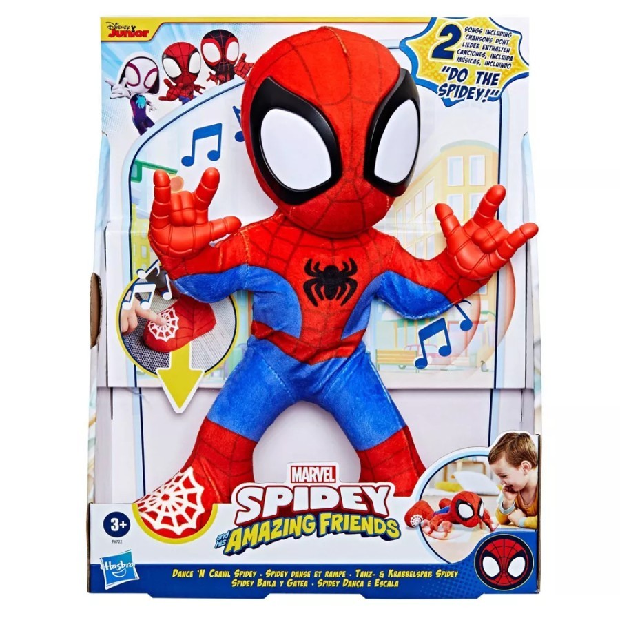 Jual Spidey and his Amazing Friends Dance N' Crawl Spidey Figure Marvel ...