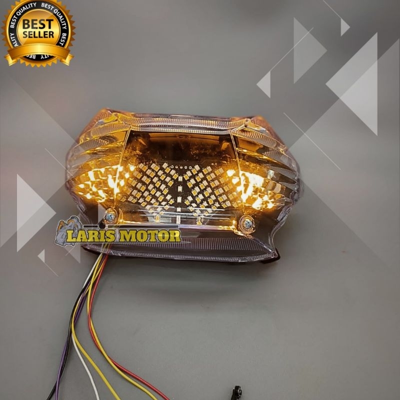 Jual lampu stop belakang Mio LED custome running Mio sporty Mio smile ...