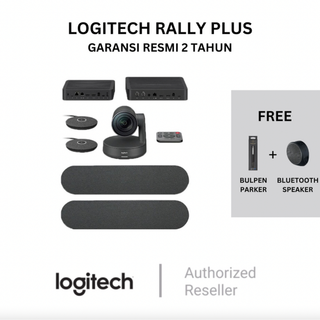 Jual LOGITECH Rally Plus Video Conference Ultra HD - GARANSI RESMI ...