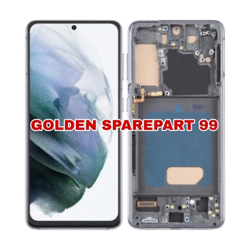 Jual LCD + TOUCHSCREEN SAMSUNG GALAXY S21 5G G991 OLED 2 (PLUS FRAME ...