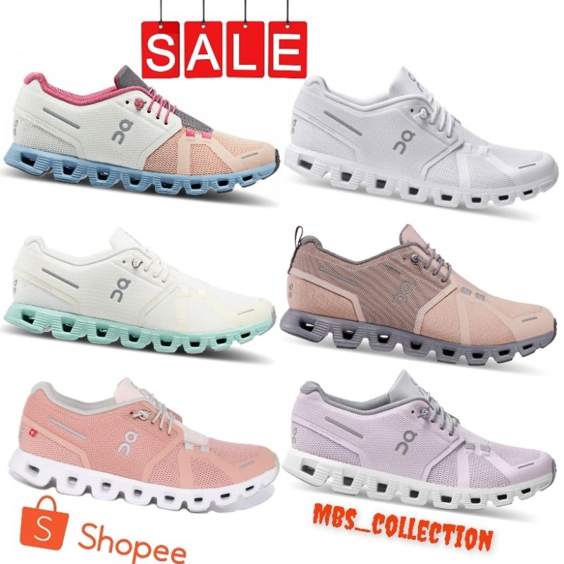 Jual SEPATU RUNNING ON CLOUD 5 UNDYED WHITE PREMIUM ORIGINAL UNISEX ...