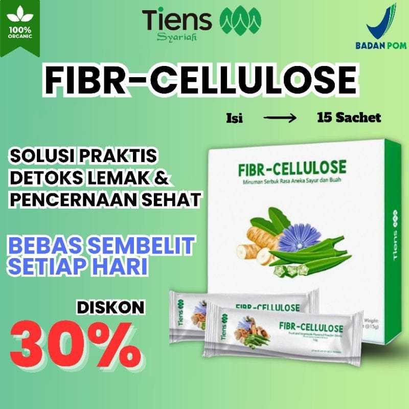 Jual Tiens Fibr Cellulose Pelangsing Detox Menjaga Usus Minuman Serat ...