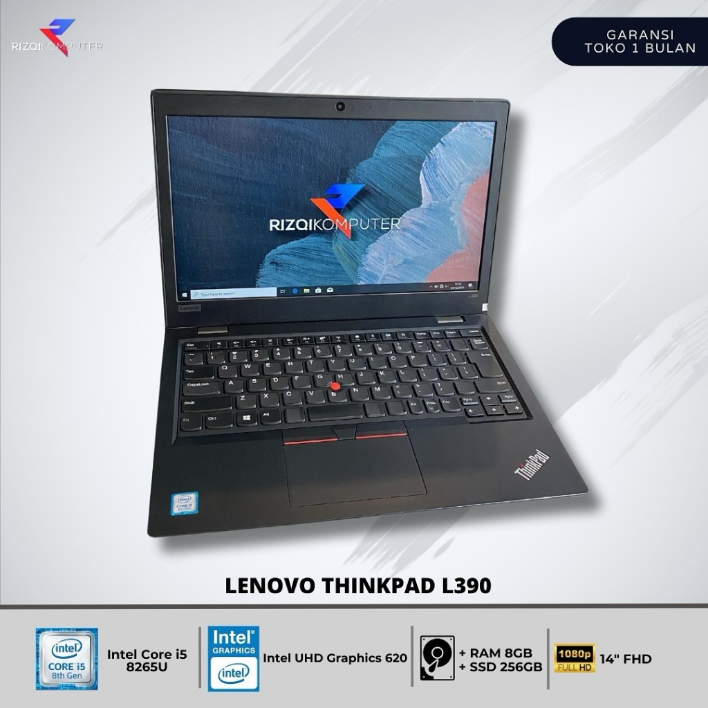 Jual Lenovo Thinkpad L390 Intel Core i5-8265U Ram 8GB SSD 256GB all ...