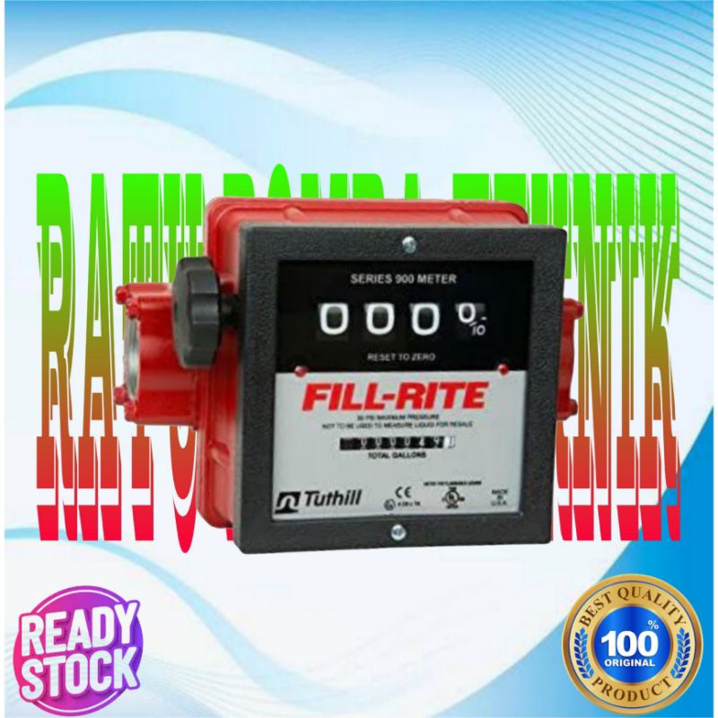 Jual Fill Rite Flow meter Series 900 4Digit Size 1.5 inch | Shopee ...