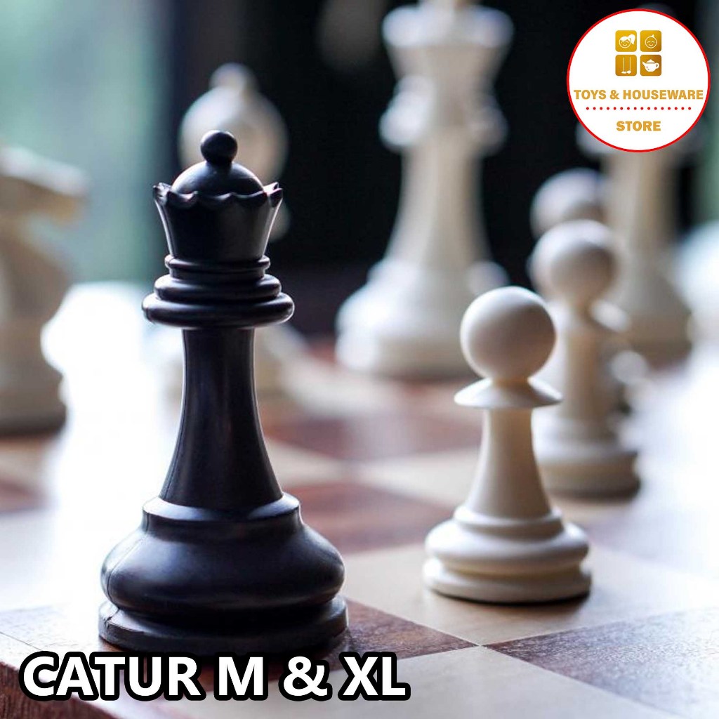 Jual Papan Catur Lipat Plastik / Folding Chess Board Ukuran M / XL ...