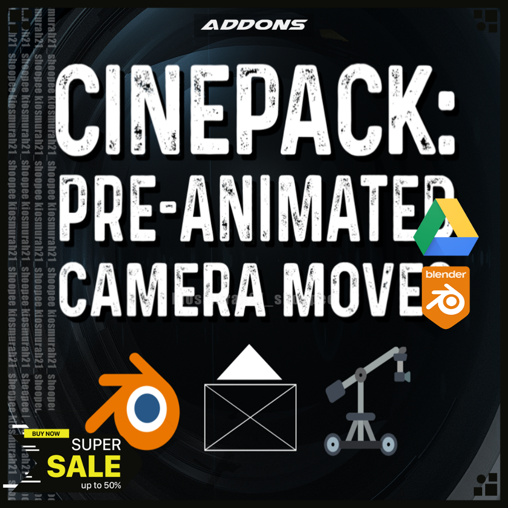 Jual CinePack 3D Blender addons Plugin Terbaru | Shopee Indonesia