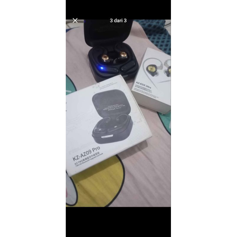 Jual KZ AZ09 pro dan KZ Edx Ultra bass head | Shopee Indonesia