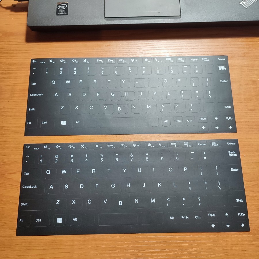 Jual Sticker Keyboard Lenovo Thinkpad 12" Fullset Type X230 T440 T450 ...