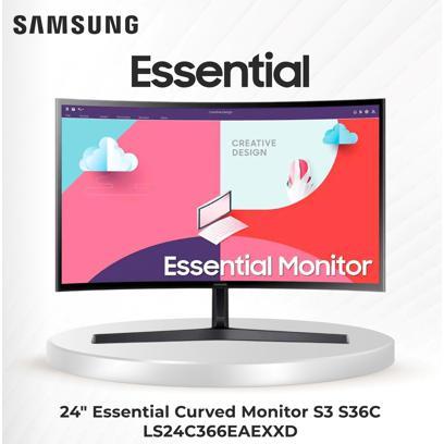 Jual Monitor Samsung Curved 24 inch LS24C366EAEXXD | Shopee Indonesia