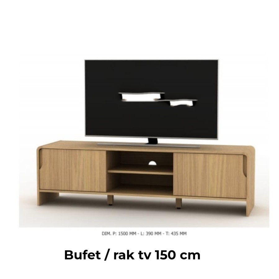 Jual Rak tv 150 cm bufet tv 150 modern minimalis premium quality ...