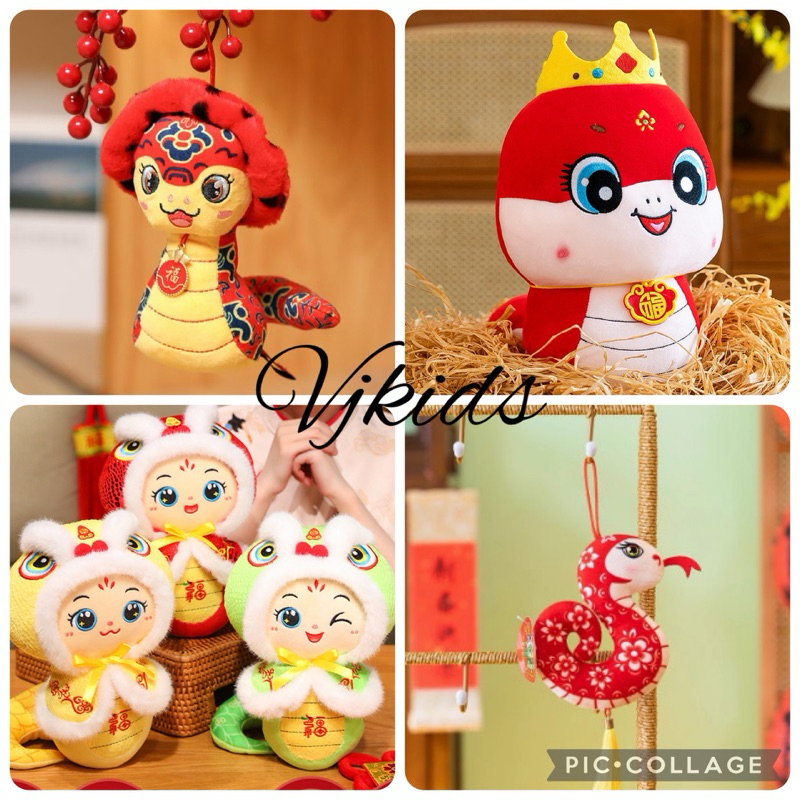 Jual boneka dan gantungan boneka chinese new year 2024, boneka imlek ...