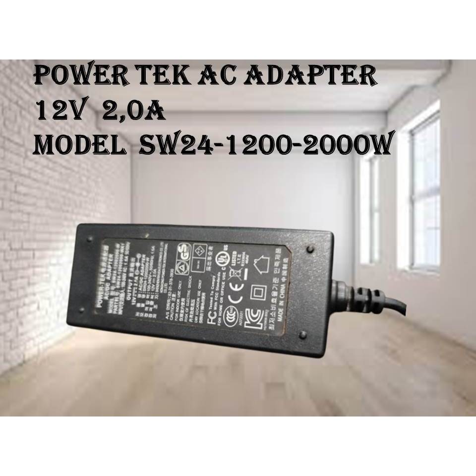 Jual POWER TEK AC ADAPTER | Shopee Indonesia
