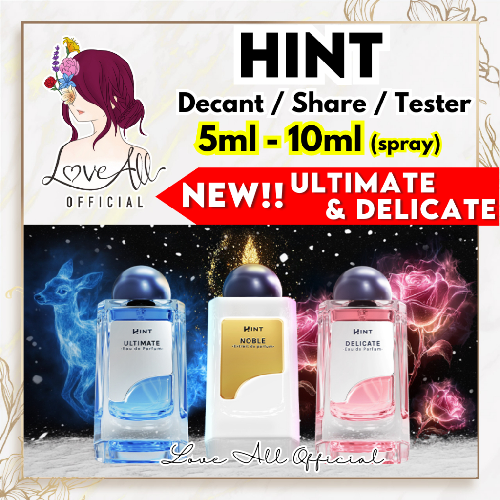 Jual HINT 5ml - 10ml All variant ️ Decant Share in Bottle Love All ...