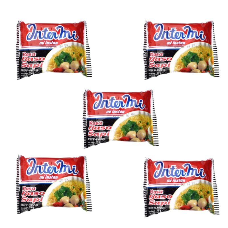 Jual Mie instan intermi baso kuah sapi 5 pcs | Shopee Indonesia