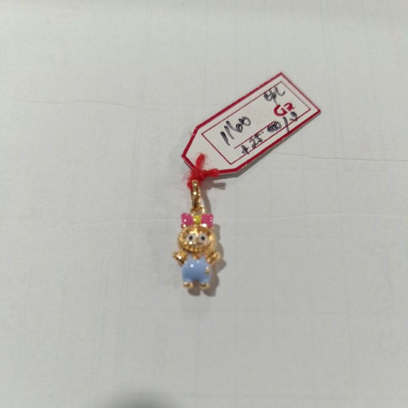 Jual liontin anak tipe labubu kadar 8k 375% | Shopee Indonesia