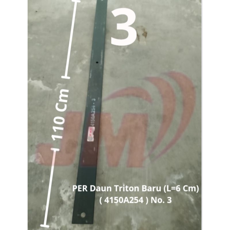 Jual PER Daun Triton Baru No.3 ( 4150-A254-3 ) L=6cm | Shopee Indonesia