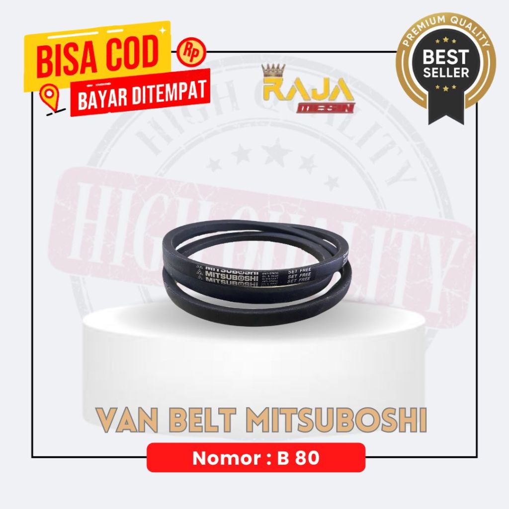 Jual MITSUBOSHI Tali Kipas B80 G1000 G3000 Fan Belt / Vbelt / Vanbelt B80 | Shopee Indonesia