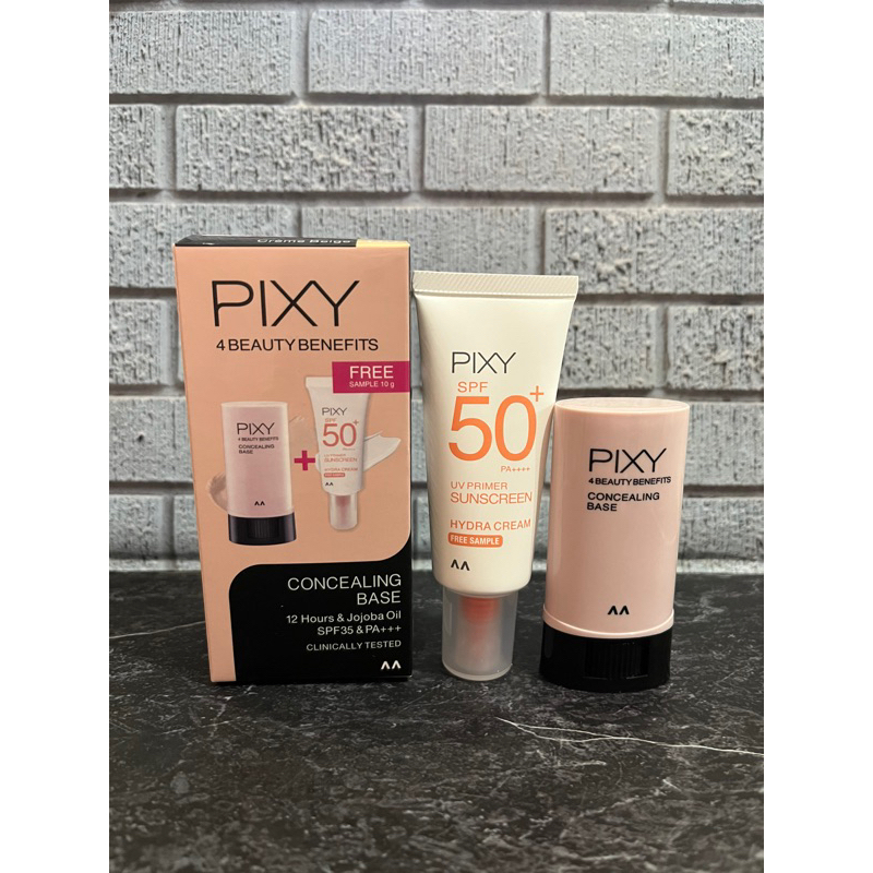 Jual PIXY Concealing Base FREE Sunscreen | PIXY 4Beauty Benefits ...