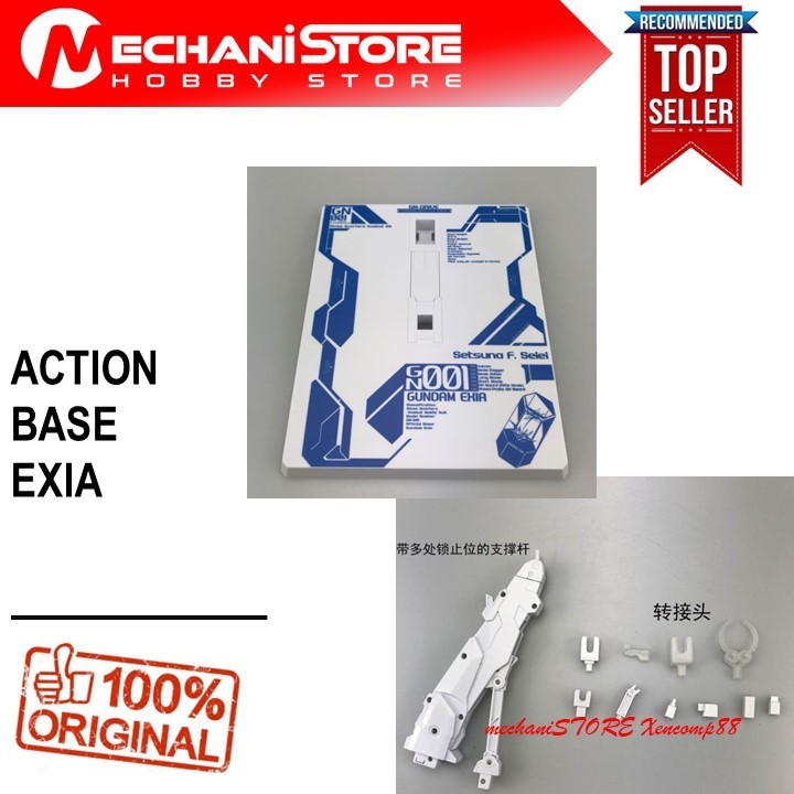 Jual Action Base Exia - Stand Base MG HG RG (Metalbuild Ver) | Shopee ...