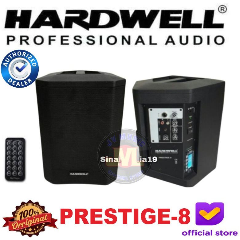 Jual Hardwell PRESTIGE 8 Original Speaker Aktif Portable 8 Inch ...