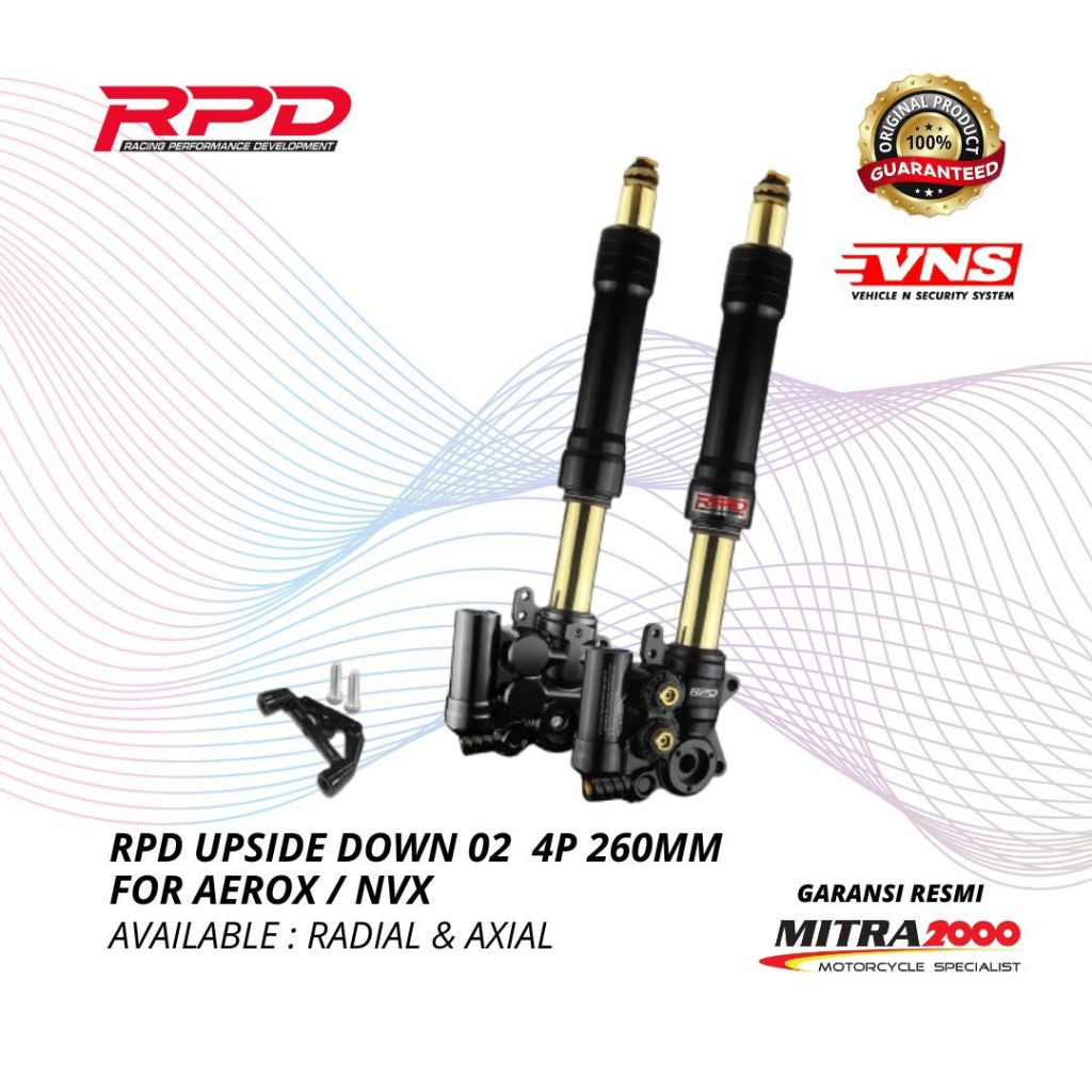 Jual RPD Upside Down 02 Radial For All New N-Max / N-Max | Shopee Indonesia