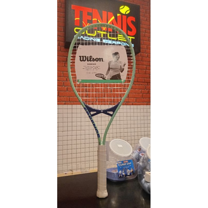 Jual Raket Tennis Wilson Essence 280gr/112in + String - 100% ORIGINAL ...