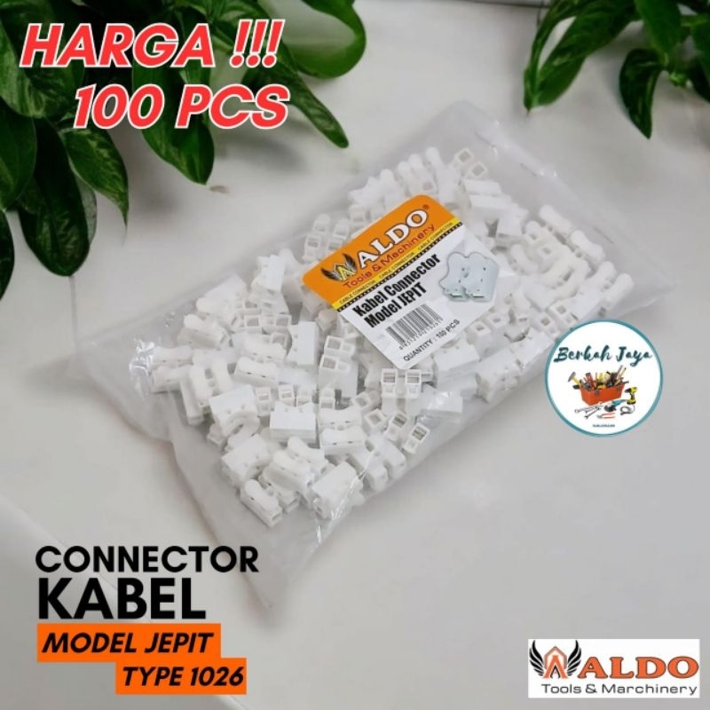 Jual ALDO Terminal Kabel Kunci Sambungan Cepat CH2 Pengunci Otomatis 2 ...