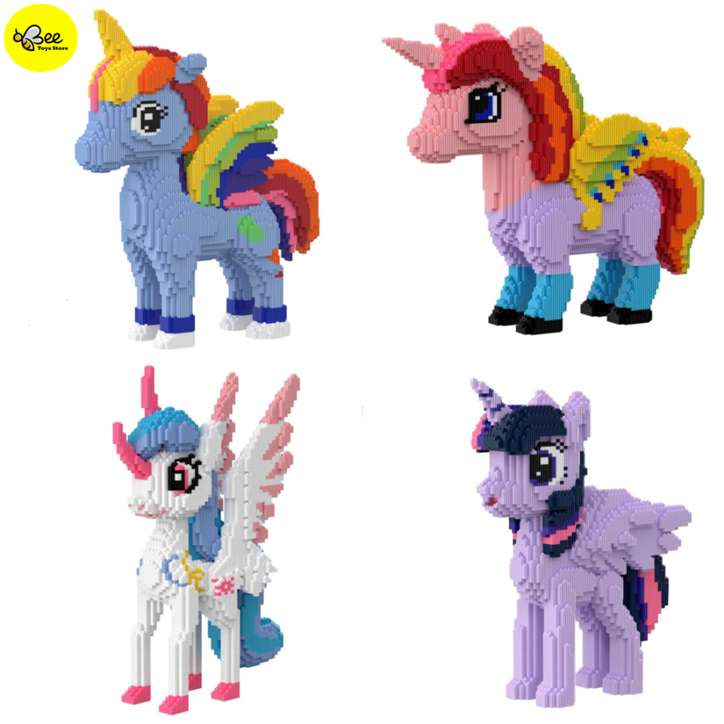 Jual BTS Nano Blocks BIG My Little Pony, Building Blocks, Blok ...