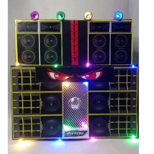 Jual Miniatur mainan sound system horeg viral bluetooth | Shopee Indonesia