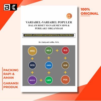Jual Buku Variabel-Variabel Populer Dalam Riset Manajemen SDM ...