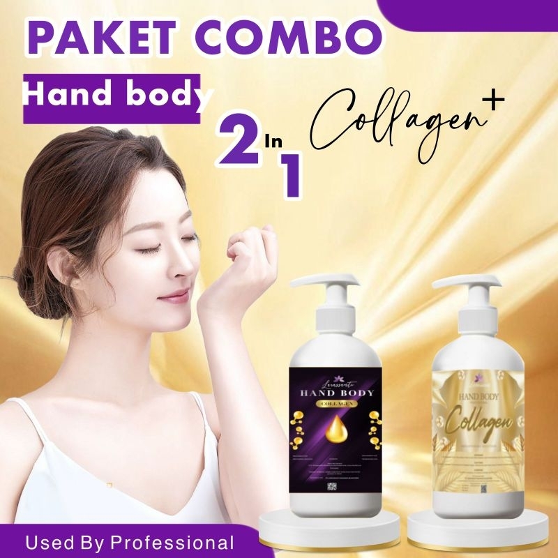 Jual Paket Combo 2PCS Hanbody Collagen Gold+Ungu BPOM | Shopee Indonesia