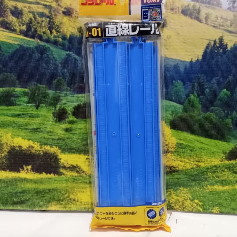 Jual Takara Tomy - Plarail R-01 Straight Rail / Rel Lurus (216mm) (4pcs ...