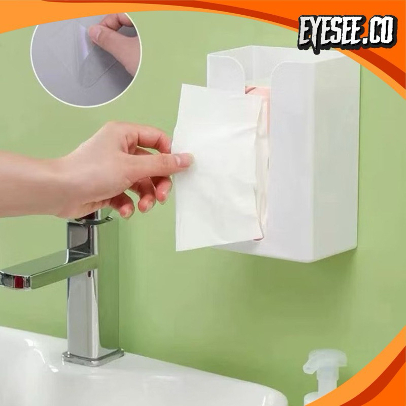 Jual Tempat Tissue TEMPEL DINDING Dapur Serbaguna Tissue Box Toilet ...