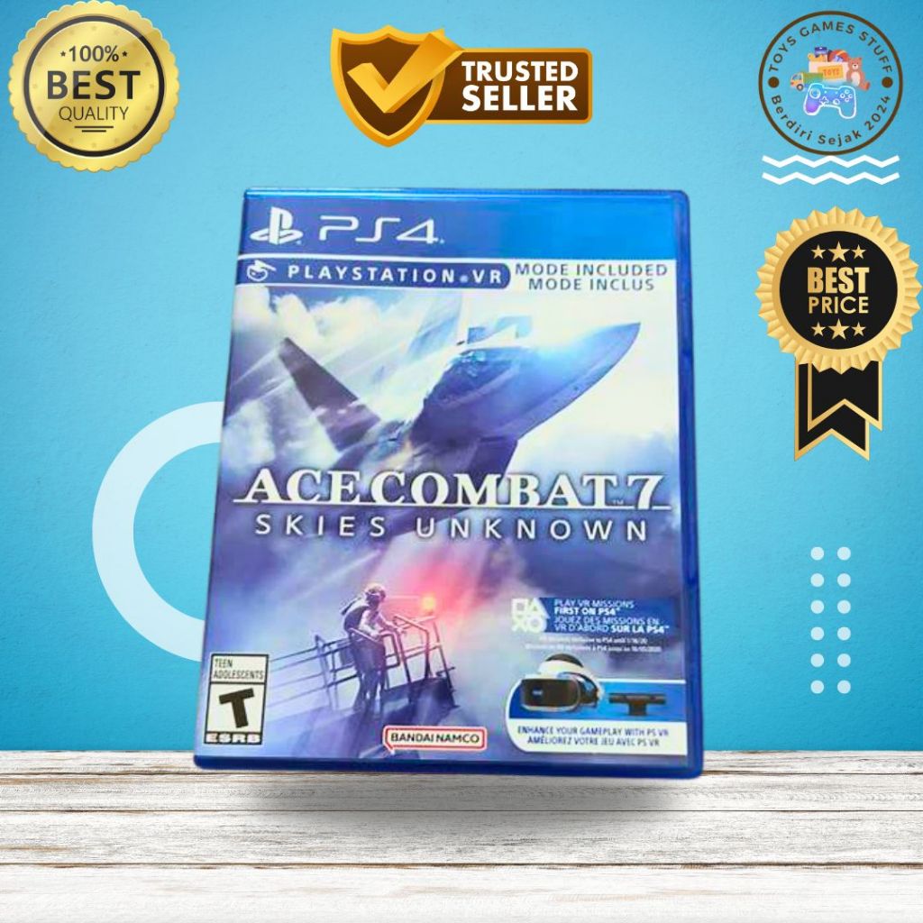 Jual Game Ace Combat 7 Playstation 4 Original Second Best Quality | Shopee Indonesia