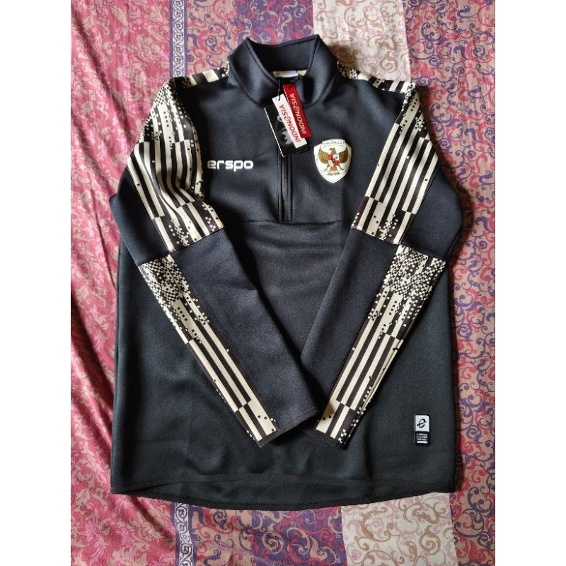 Jual INDONESIA NATIONAL TEAM OFFICIAL MID LAYER JACKET | Shopee Indonesia