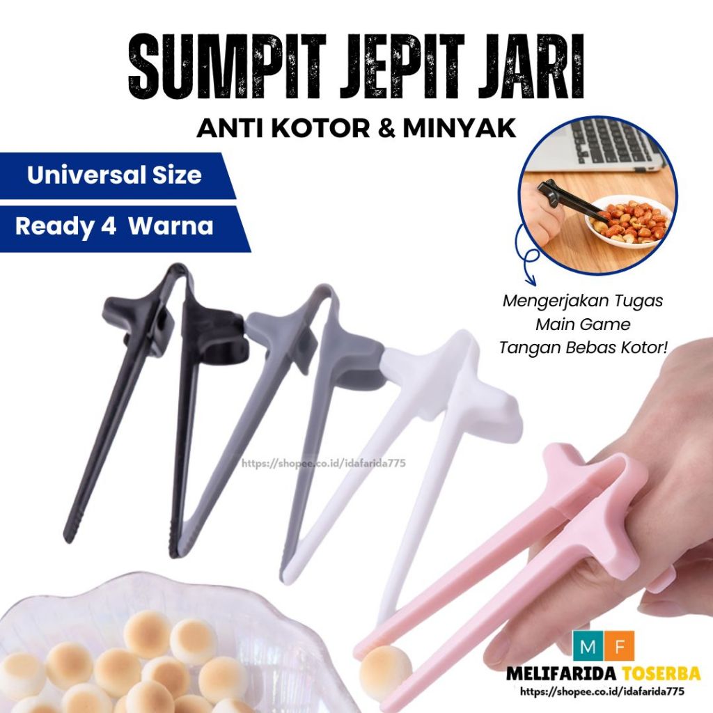 Jual Finger Chopsticks Sumpit Cemilan Snack Gamers Gaming Anti Tangan ...
